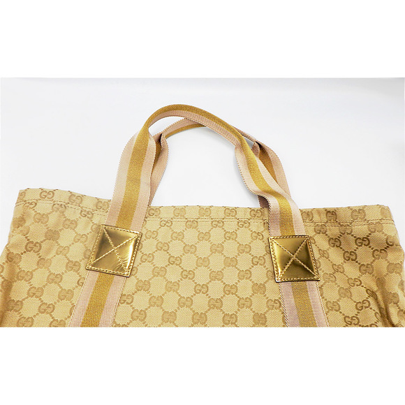 Gucci | Bags | Gucci Tan Gg Bag | Poshmark
